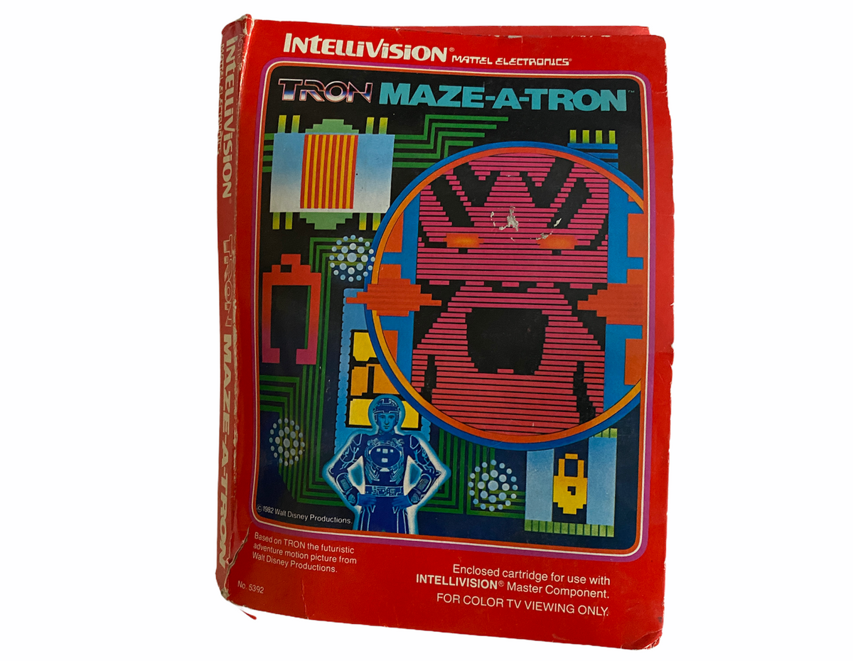 Intellivision Tron Maze-A-Tron Video Game T2891 – Just4Games