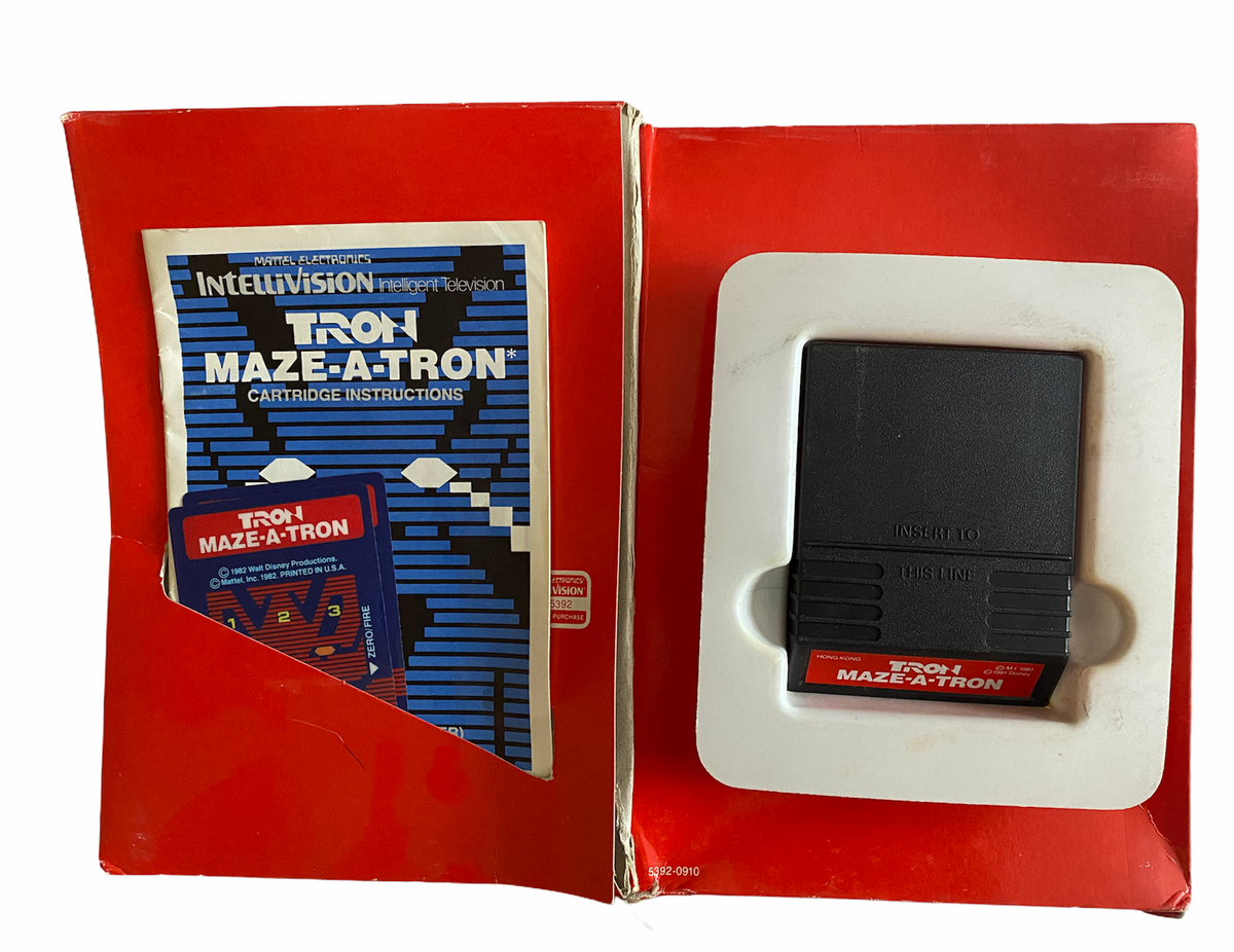 Intellivision Tron Maze-A-Tron Video Game T2891 – Just4Games