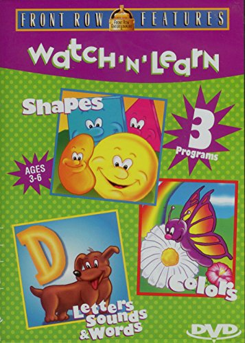 Watch N' Learn:shapes [DVD] – Just4Games